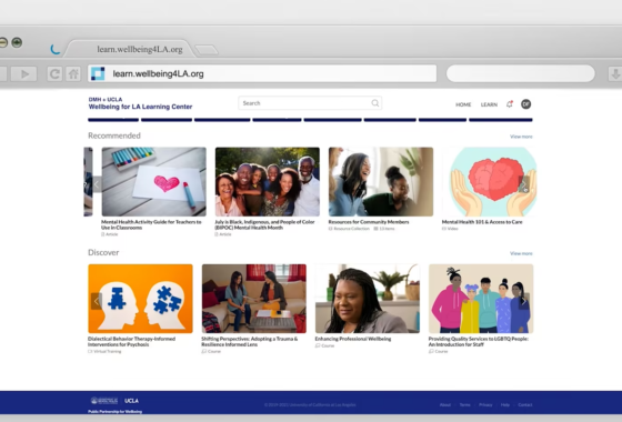 Online Learning - UCLA Prevention Center of Excellence